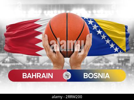 Bosnia vs Bahrain national basketball teams basket ball match ...