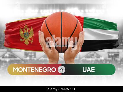 UAE vs Montenegro national basketball teams basket ball match ...