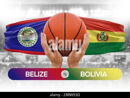 Bolivia vs Belize national basketball teams basket ball match ...