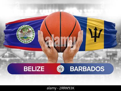 Barbados vs Belize national basketball teams basket ball match ...