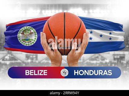 Honduras vs Belize national basketball teams basket ball match ...