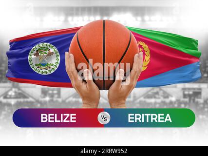 Eritrea vs Belize national basketball teams basket ball match ...