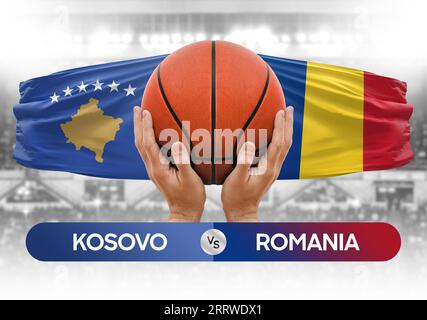 Romania vs Kosovo national basketball teams basket ball match ...