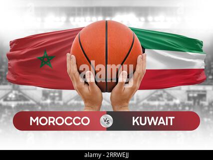 Kuwait vs Morocco national basketball teams basket ball match ...