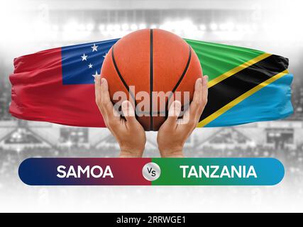 Tanzania vs Samoa national basketball teams basket ball match ...