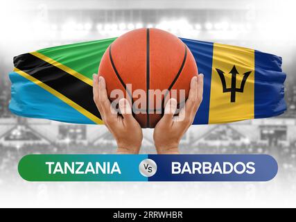 Barbados vs Tanzania national basketball teams basket ball match ...