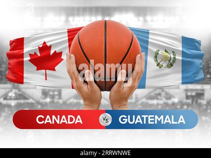 Guatemala vs Canada national basketball teams basket ball match ...