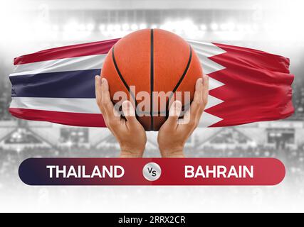 Bahrain vs Thailand national basketball teams basket ball match ...