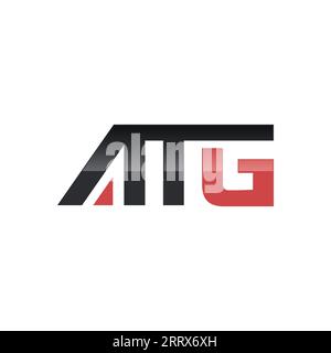 ATG logo. ATG letter. ATG letter logo design. Initials ATG logo linked ...