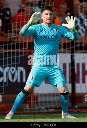 Goalkeeper Christy Pym (1 Mansfield) during the Sky Bet League 1 match ...