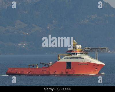 Normand Prosper offshore supply vessel #1 Stock Photo - Alamy