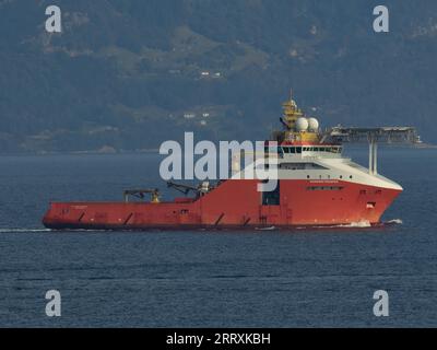 Normand Prosper offshore supply vessel Stock Photo - Alamy