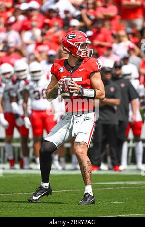 ATHENS, GA - SEPTEMBER 09: Georgia Bulldogs Place Kicker Peyton ...