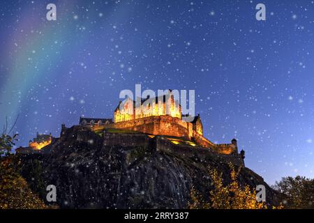 Majestic Edinburgh Castle: A Timeless Scottish Landmark Stock Photo - Alamy