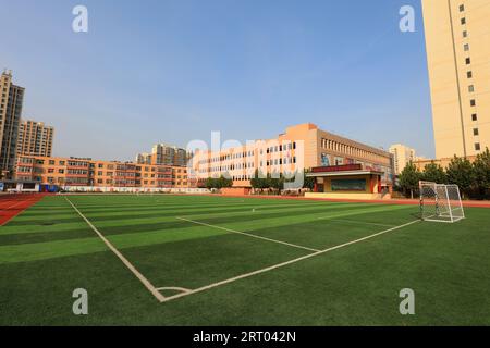 Sports ground building scenery, North China Stock Photo - Alamy
