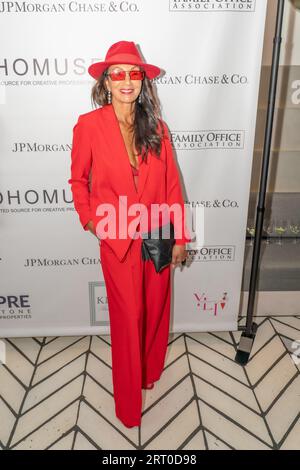 Downtown Julie Brown and Emilio Estefan attends the SohoMuse Latin ...