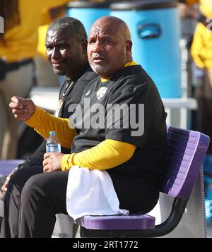 September 3, 2023: LSU Tigers head coach Brian Kelly watches the warm ...