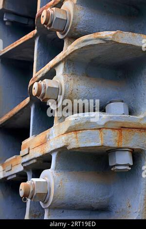 oxidation rust mechanical equipment, closeup of photo Stock Photo - Alamy