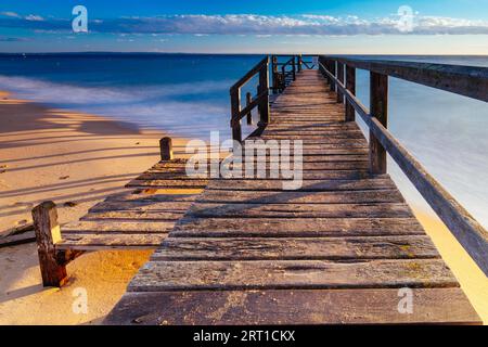 Sorrento Millionaire's Walk in Australia Stock Photo - Alamy