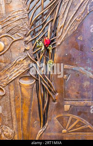 Peaceful Revolution Monument in Plauen Stock Photo - Alamy