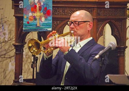 Chris Coull, Josephine Davies Mark Bassey Sextet, St Andrews Church ...