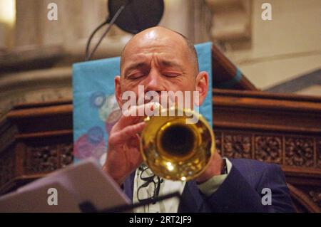 Chris Coull, Josephine Davies Mark Bassey Sextet, St Andrews Church ...