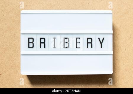 Lightbox with word receive on wood background Stock Photo - Alamy