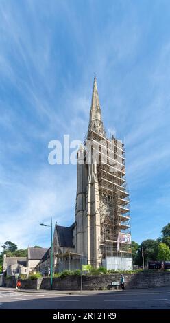 saint Peter's Road, Bournemouth, UK - July 15th 2024: Sunset light on ...