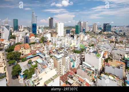 The vast sprawl of buildings in Ho Chi Minh City, otherwise known as ...