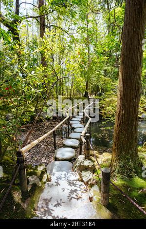 The beautiful Tenju-an Temple on a spring day in Kyoto Japan Stock ...