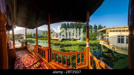 View from terrace in Srinagar, India Stock Photo - Alamy