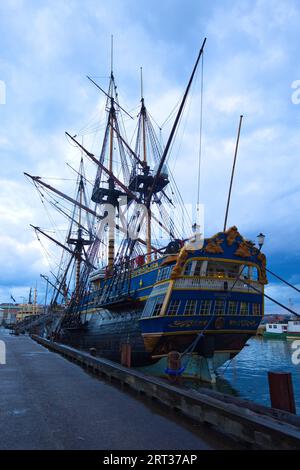 Sweden, Gothenburg - July 05, 2023: The Barken Viking was built 1906 in ...