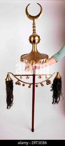 Jingling Johnnie, Jingling Johnny, brass bells on a stick with ...