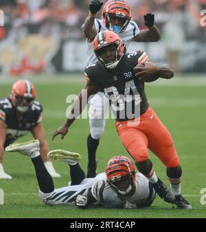 Cincinnati Bengals Dax Hill (23) and Carolina Panthers Keith Taylor Jr ...
