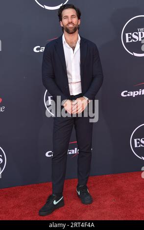 Paul Rabil arrives at the ESPY Awards on Wednesday, July 20, 2022, at ...