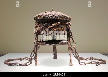 Ancient Chinese Iron Wares Stock Photo - Alamy