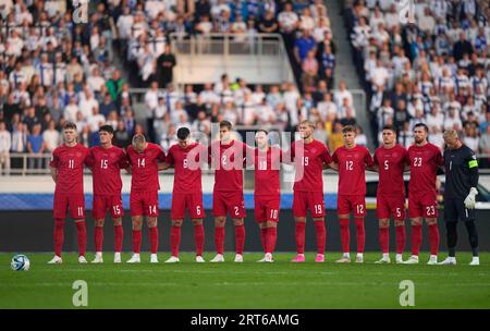 September 10 2023: . Danish team during a Group H EURO 2024 ...