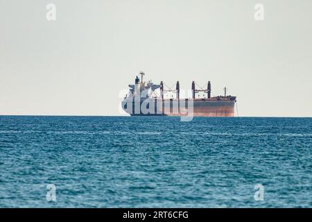 GIORGOS DRACOPOULOS Bulk Carrier at Anchor of the Port of Garrucha ...
