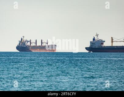 GIORGOS DRACOPOULOS Bulk Carrier at Anchor of the Port of Garrucha ...