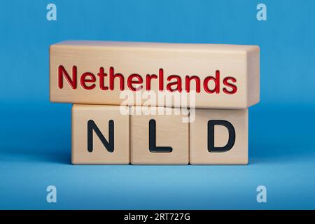 Update - word on wooden blocks - 3D illustration Stock Photo - Alamy