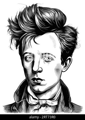 Arthur Rimbaud, Jean Nicolas Arthur Rimbaud Stock Vector Image & Art ...
