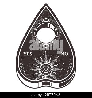 Ouija pointer for spirit talking board, spiritualism session board with ...