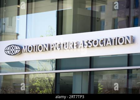 Washington, DC - April 4, 2023 : Motion picture Association of America ...