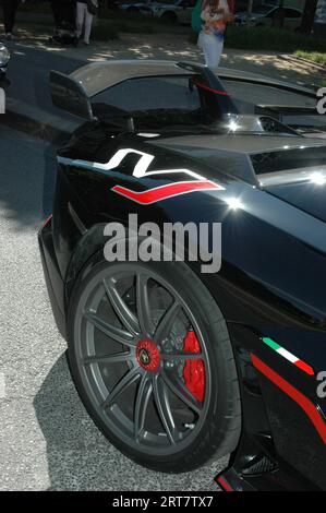 nice fast car in Paris Stock Photo - Alamy