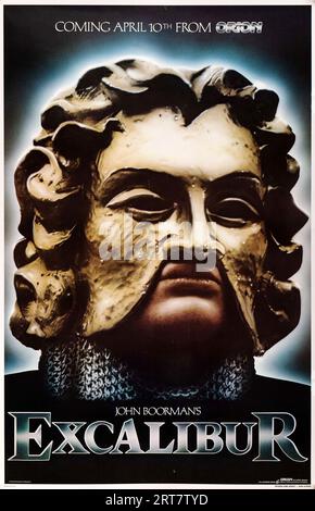 MOVIE POSTER, EXCALIBUR, 1981 Stock Photo - Alamy