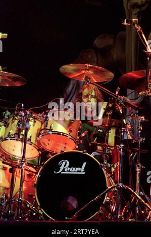 Milan Italy 2001-09-06: Dave Mustaine singer and guitarist of the ...
