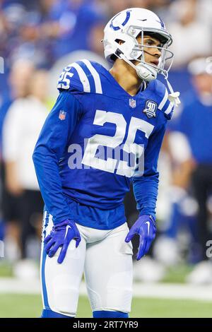 Indianapolis Colts safety Rodney Thomas II (25) defends during the ...