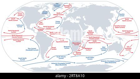 Water and world map Stock Photo - Alamy