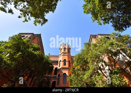 Historical Mourisco Castle at the Fiocruz Foundation Complex in Rio de ...