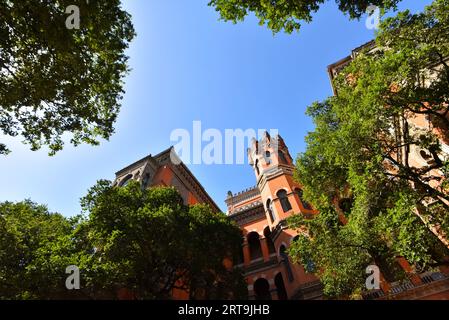 Historical Mourisco Castle at the Fiocruz Foundation Complex in Rio de ...